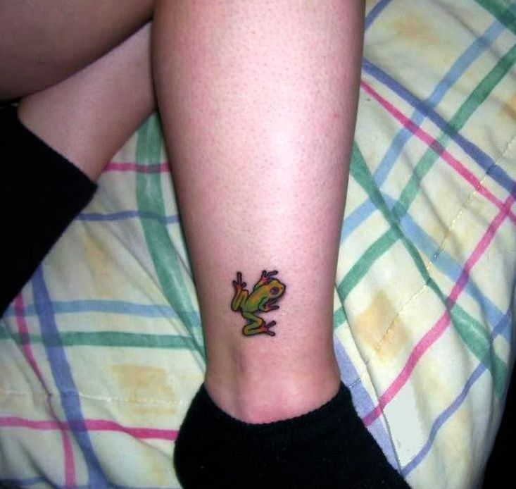 Tatuaje: Rana - Tatuajes para Mujeres