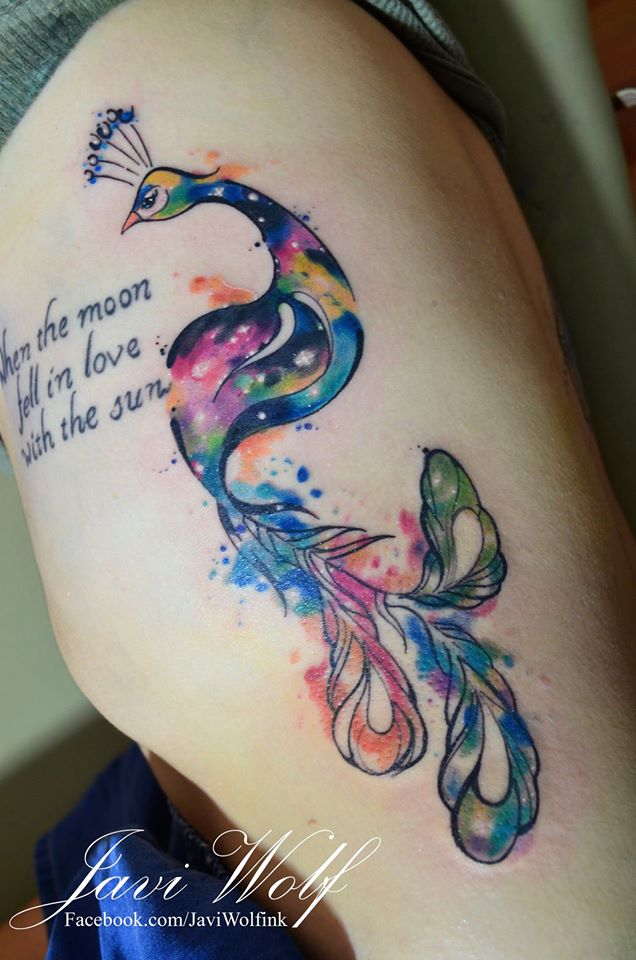Pavo Real Tattoo Significado