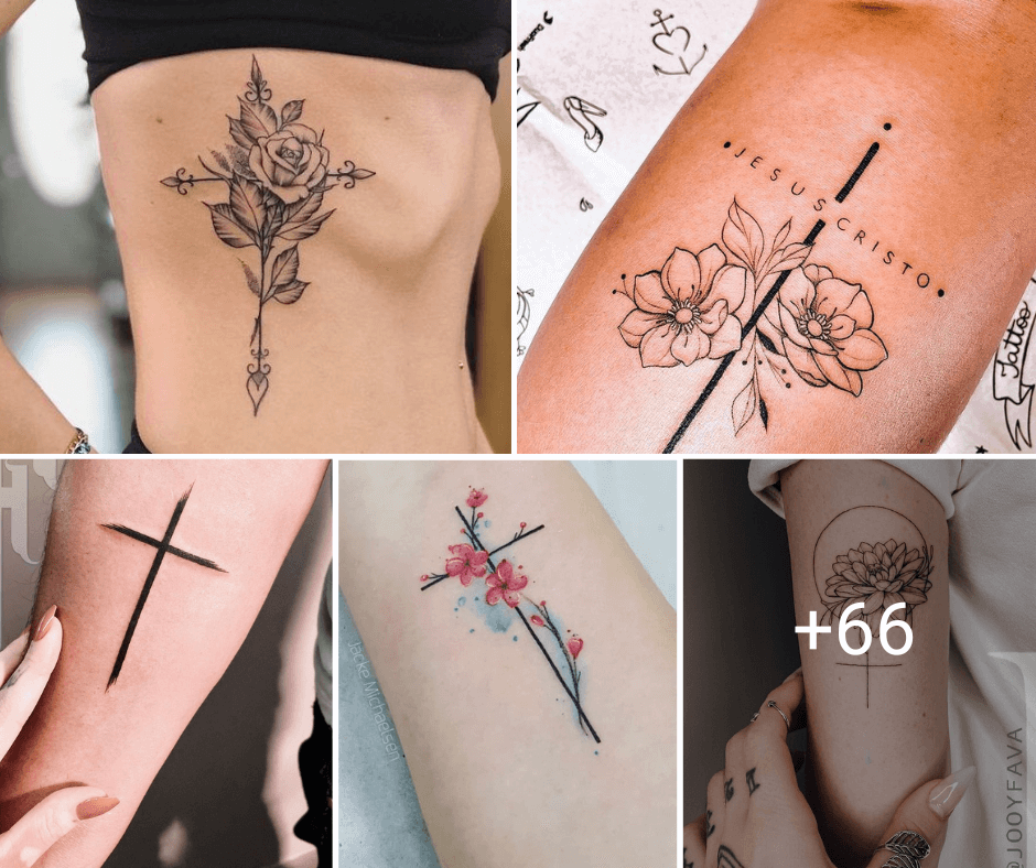 Cruz - Tatuajes para Mujeres